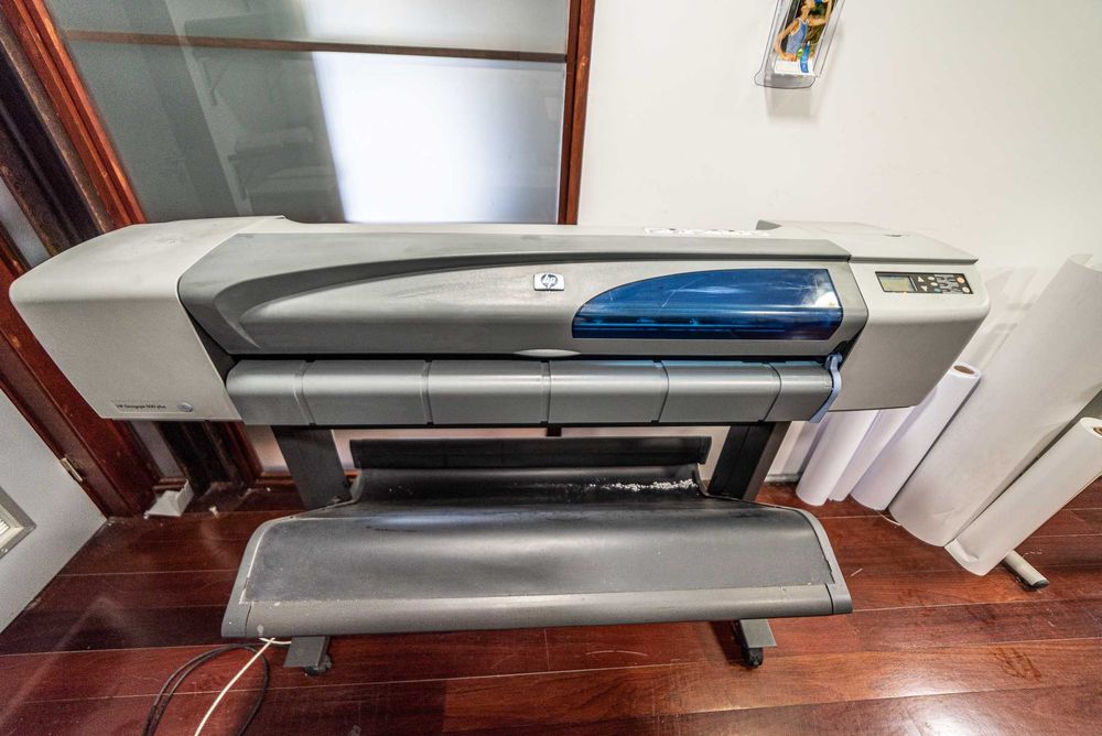Plotter de jato de tinta HP Designjet 500 plus São João Das Lampas E ...