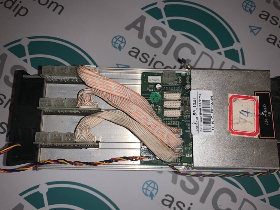 Asic S9 Майнер биткоин асик Antminer S9 13,5Th-14Th 50шт в наличии: 599 ...