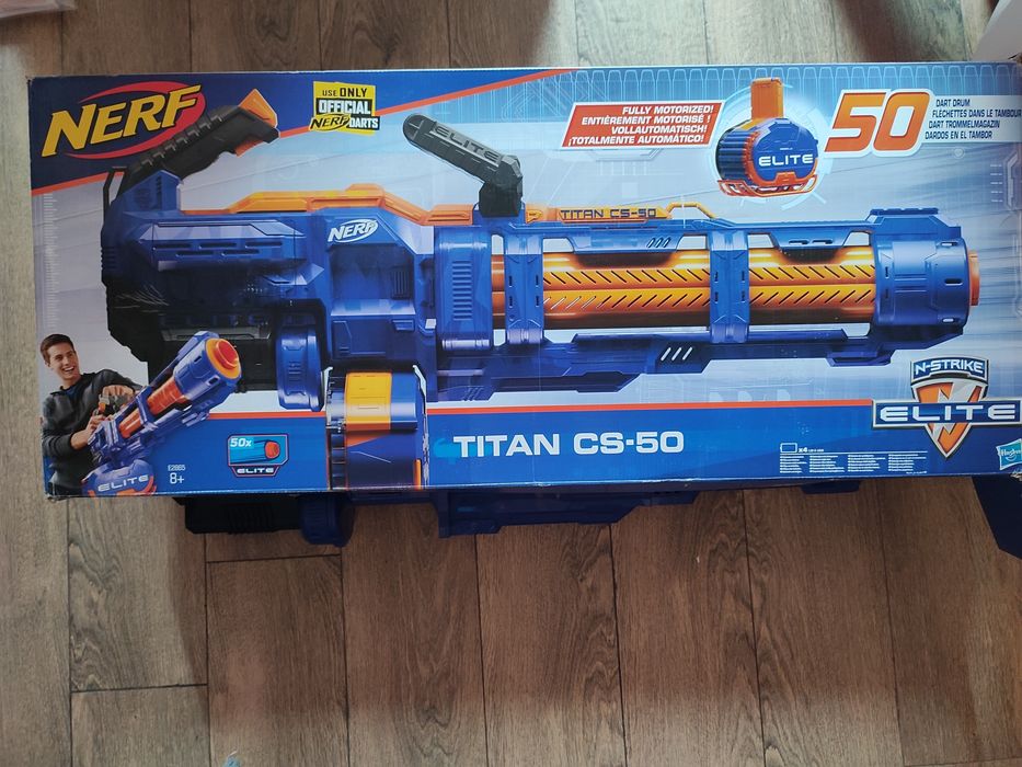 Нерф Nerf Titan CS-50 ньорф бластер: 1 000 грн. - Бластери Щасливе на Olx