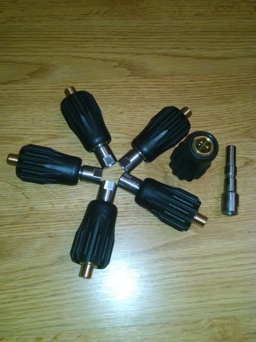 Переходник для пенной насадки, мойки. Перехідник, Быстросём. Easy Lock ...