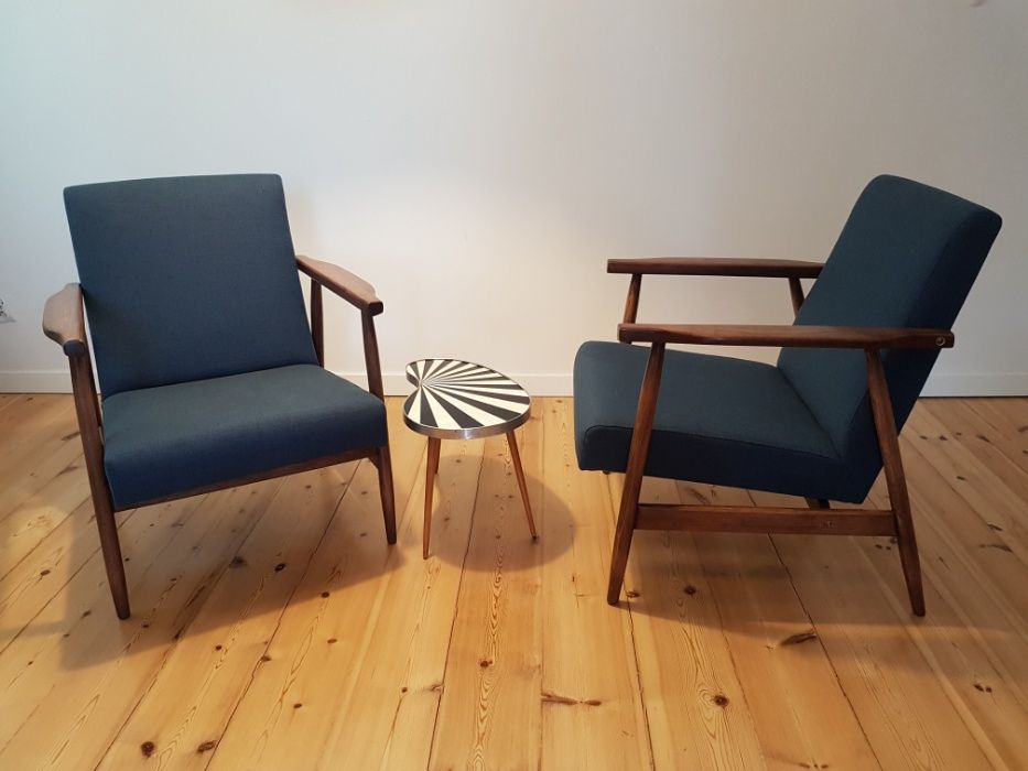 Fotel PRL ,,lisek” model B – 7727 Radomsko lata 70 vintage loft ...
