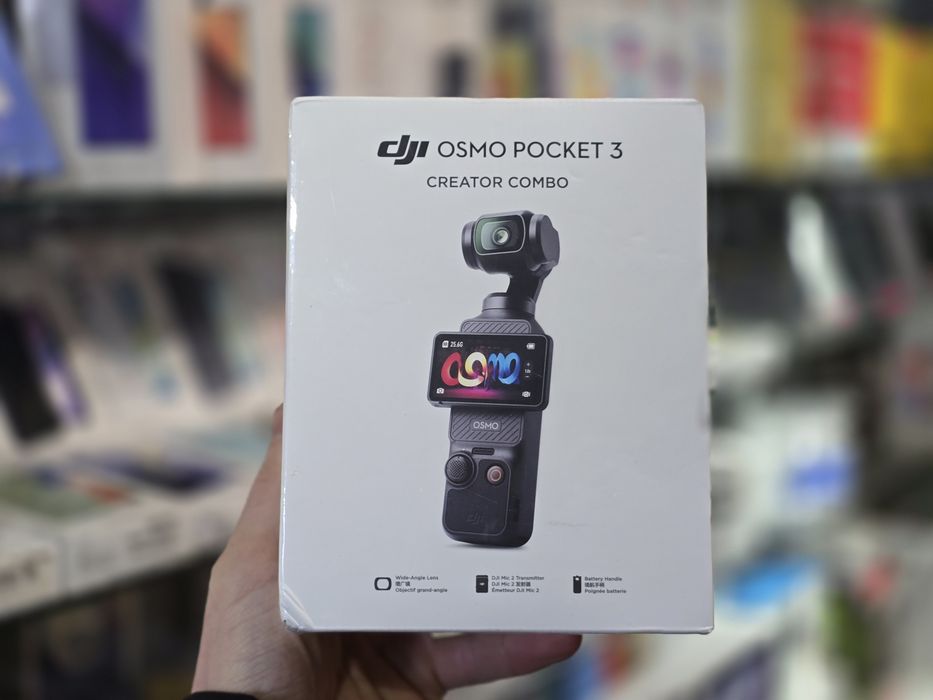Екшн-камера DJI Osmo Pocket 3 Creator Combo (CP.OS.00000302.01): 28 500 грн. - Екшн-камери ...