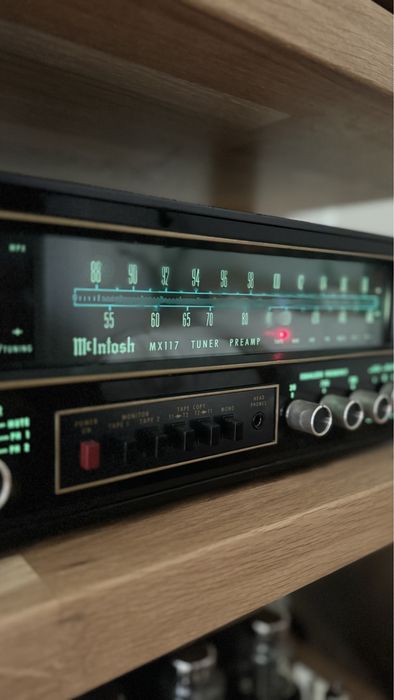 MCINTOSH MX117 | Pré amplificador e AM FM Stereo Tuner Canidelo • OLX.pt