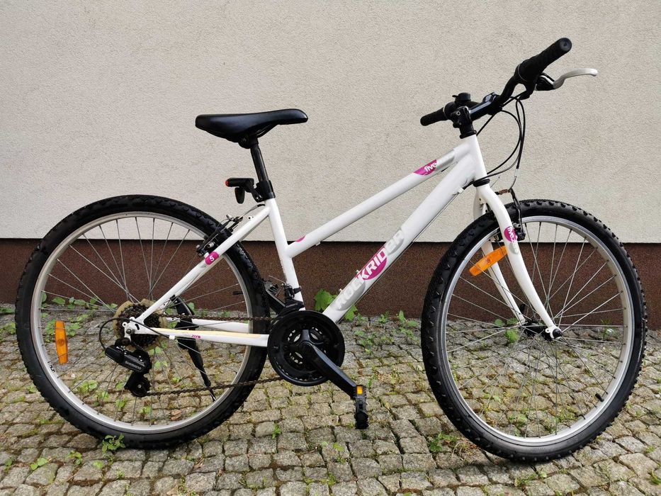 Rower Mtb 26" Decathlon Rockrider 26 dla dziewczynki Sosnowiec • OLX.pl