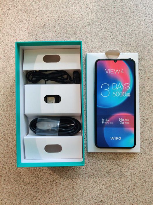 Wiko View 4 3/64GB Blue 5000 mAh EU. Гарантия: 4 899 грн. - Мобільні телефони / смартфони ...