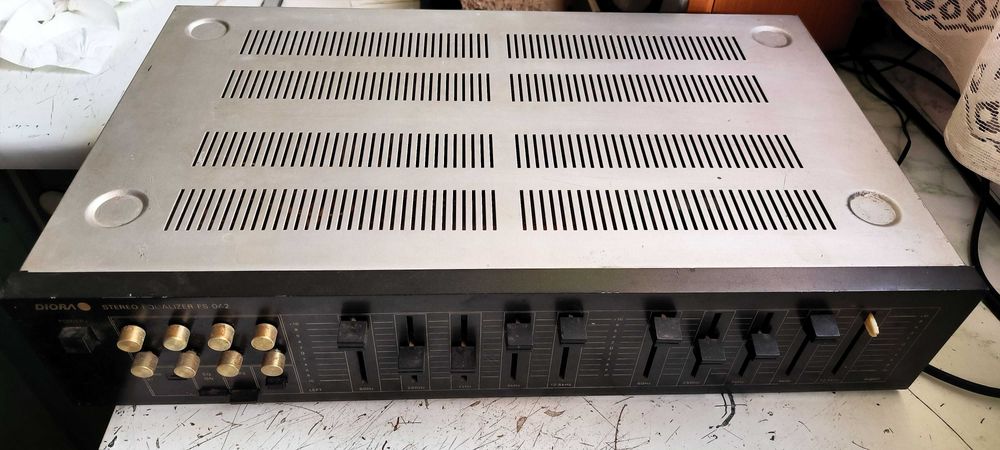 Korektor Graficzny Unitra-Diora FS-042 z wbudowanym modułem świateł ...