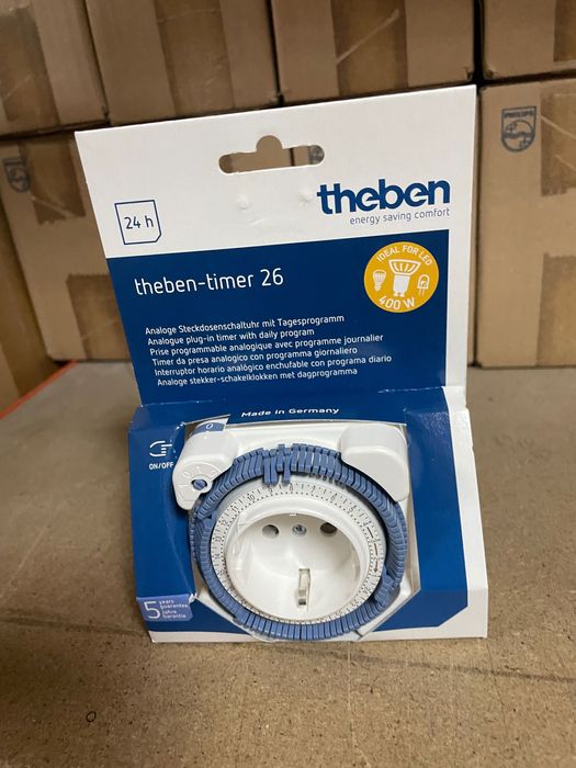 Interruptor Analógico Diário Theben Timer 26 3500W Águas Livres • OLX ...