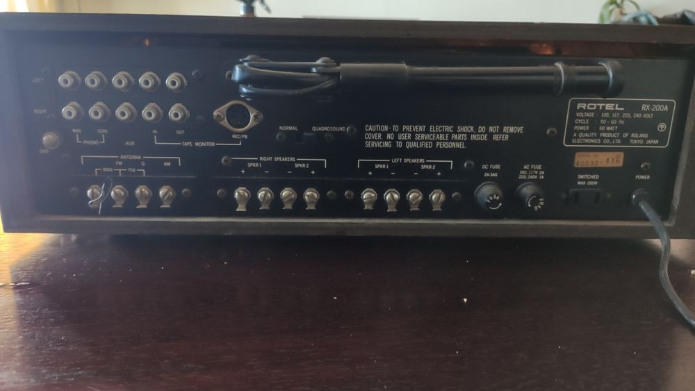 Amplificador receiver Rotel RX 200a Penha De França • OLX Portugal