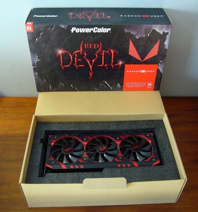 Видеокарта PowerColor AMD Radeon RX Vega 56 Red Devil 8GB: 1 300 грн ...