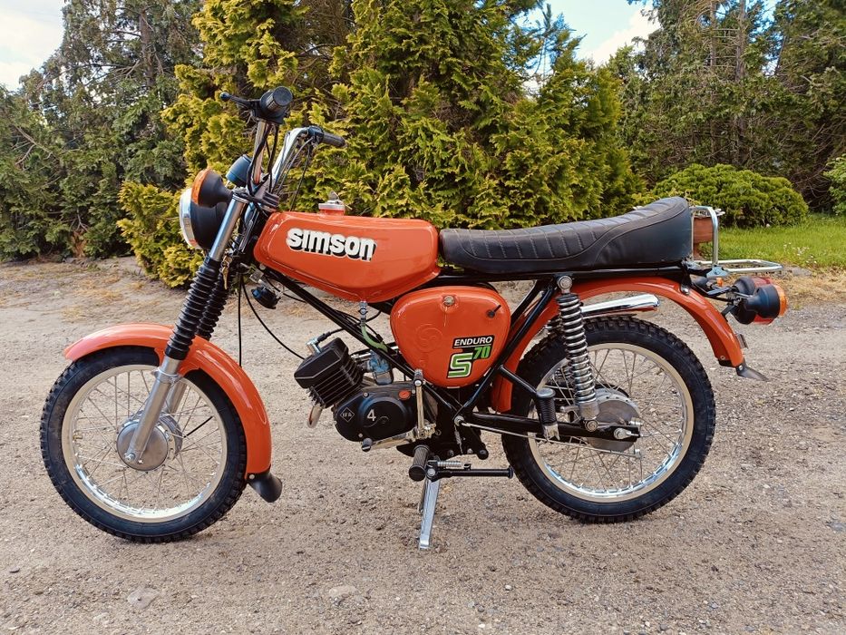 Simson s70 Enduro ddr Suliszewo • OLX.pl