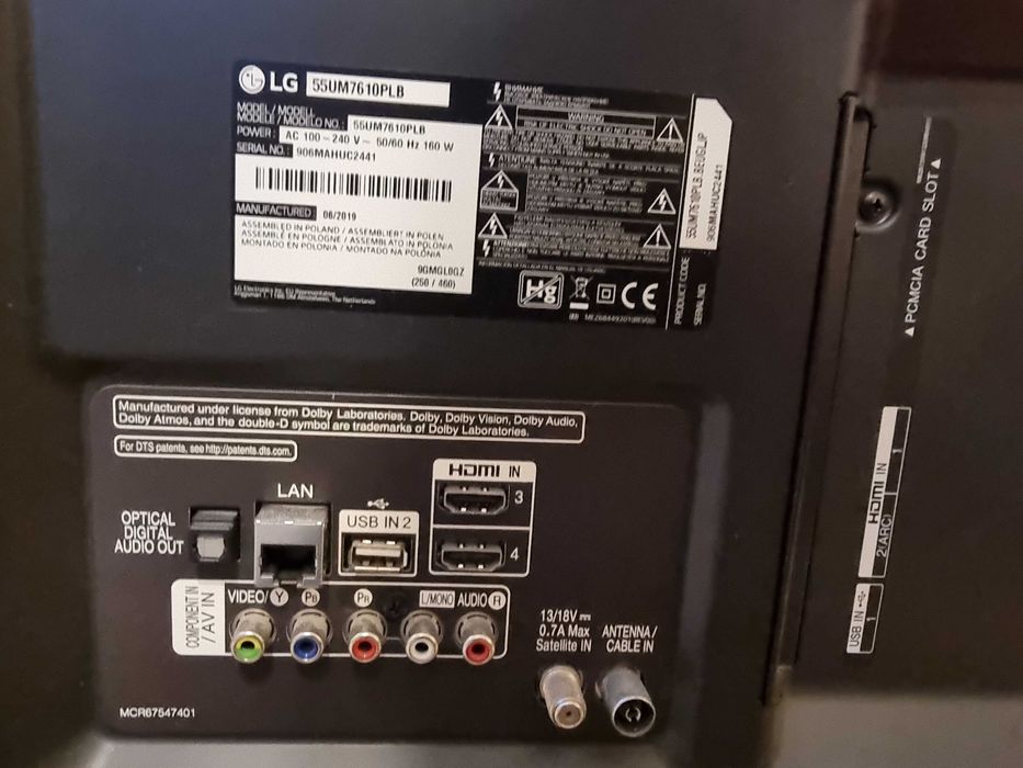 Telewizor lg 55cali smart webos wifi pilot magic Tarnów • OLX.pl