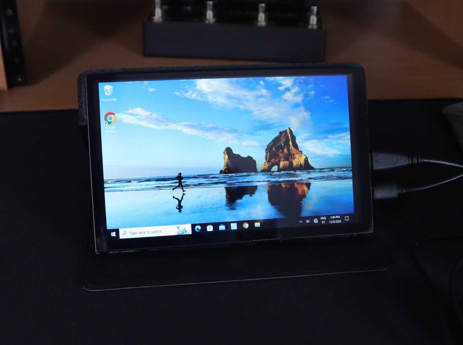 Monitor HD tátil de 7 Polegadas 1024x600 com caixa (Como Novo ...