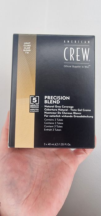 American Crew Precision Blend, odsiwiacz dla mężczyzn,7|8 z oksydantem ...