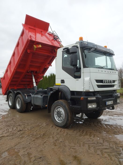 Iveco trakker 6x6 hydroburta wywrotka bordmatic man mercedes scania Strzelce Górne • OLX.pl