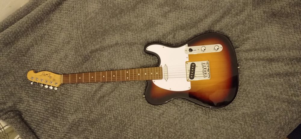 Gitara elektryczna Telecaster Carter Guitars jak nowa Sosnowiec • OLX.pl