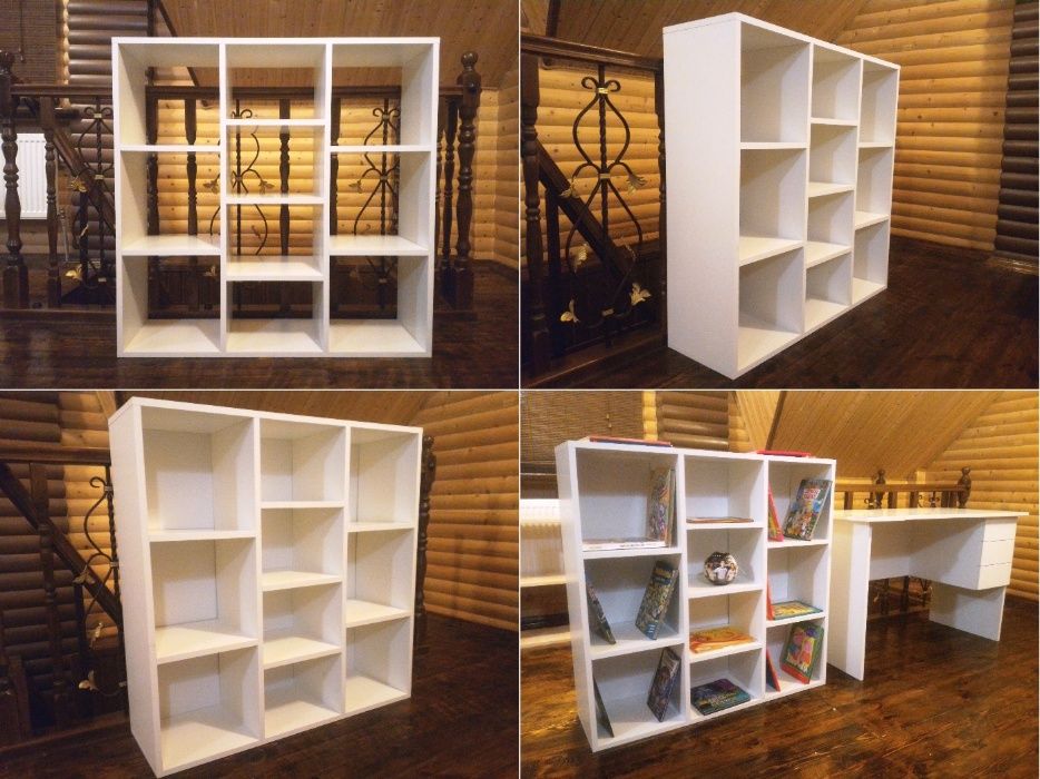 Стеллажи - полки, шкаф для книг, игрушек !!! Тумба, лесенка, ступеньки ...