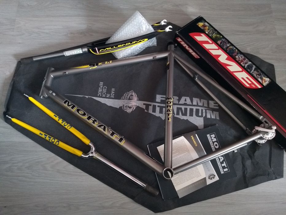 Morati sc1,1 titanium rama szosa retro mtb Nowy Sącz • OLX.pl