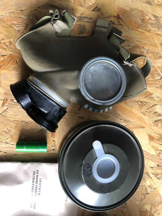 Maska Przeciwgazowa Filtracyjna MC-1 MS-3 z pochłaniaczem Zgierz • OLX.pl