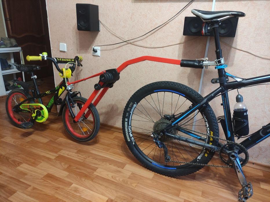 Велобуксир PERUZZO TRAIL ANGEL, велоприцеп, тандем: 1 900 грн ...