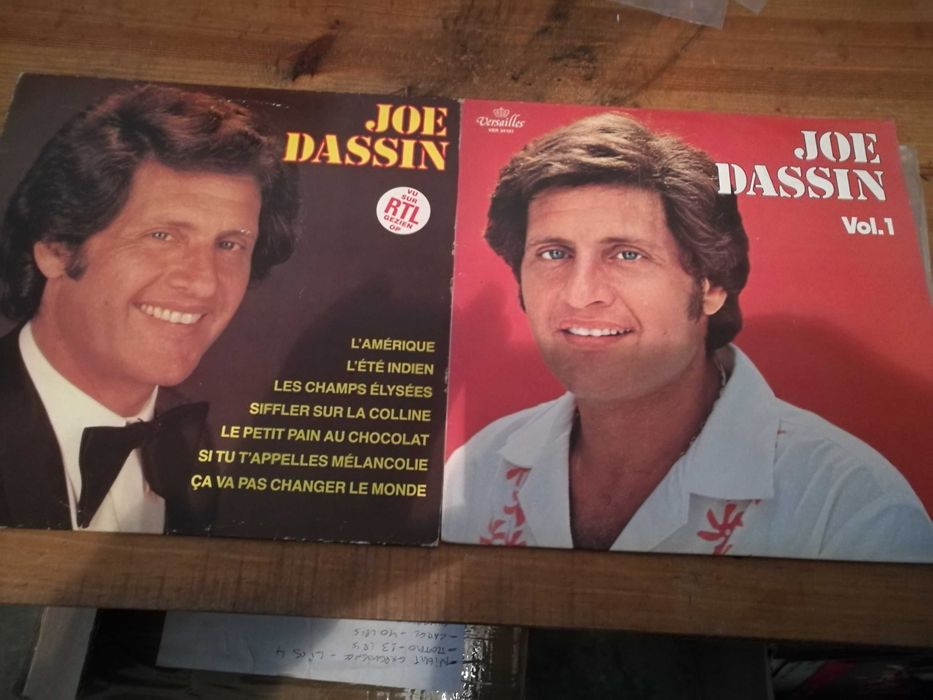 3 Lps do joe Dassin (preços diferentes) Coimbra (Sé Nova, Santa Cruz ...