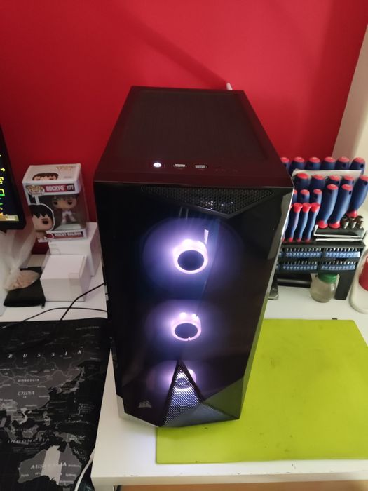 Caixa ATX Corsair Carbide SPEC-DELTA RGB Vidro Temperado Preta Olivais ...