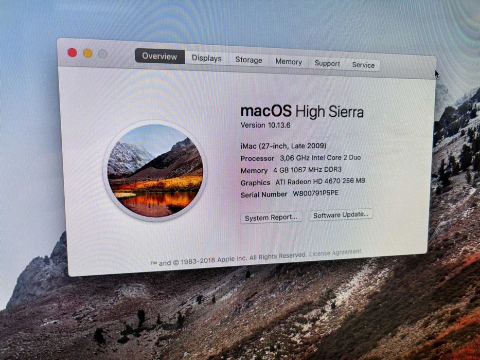 Apple iMac A1312 27" Late 2009 Warszawa Mokotów • OLX.pl