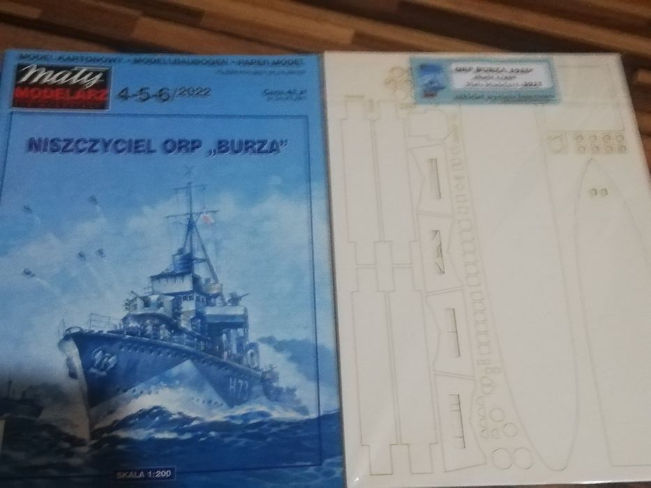Mały Modelarz ORP Burza plus wregi Józefów • OLX.pl