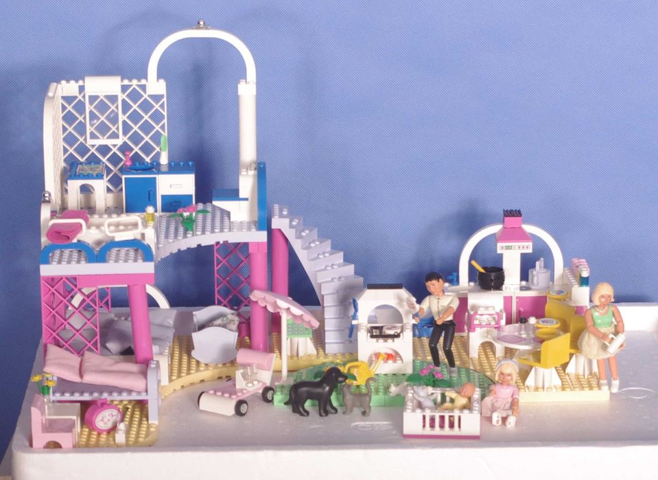 Lego belville willa wielki dom 5895 unikat 1996 r jak nowy +instrukcja ...