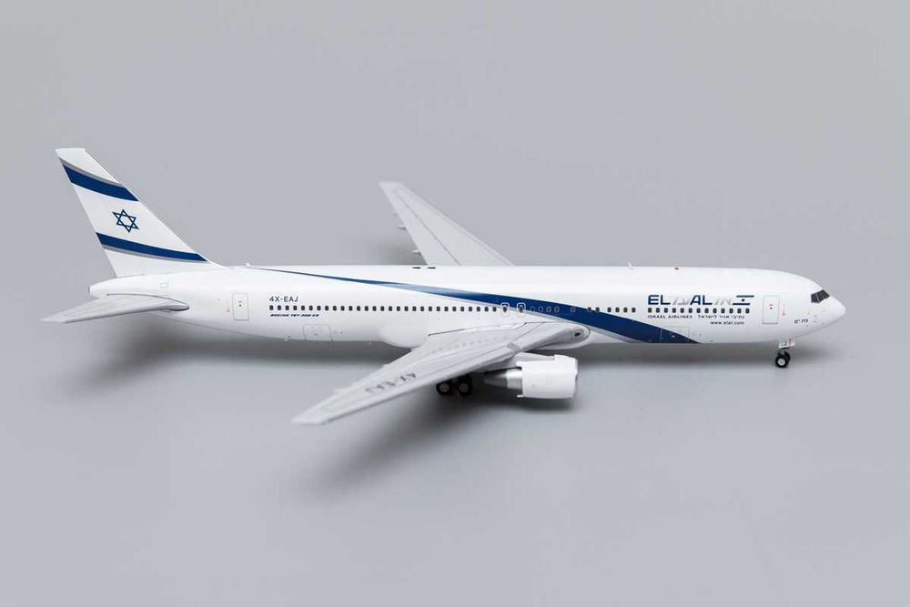 NOWY Samolot Boeing 767-300 ElAl 1/200 metalowy JC Wings El Al Rzeszów ...