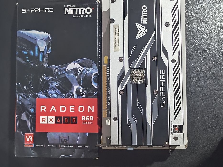Sapphire rx 480 nitro+ 8gb: 2 200 грн. - Комплектуючі та аксесуари ...