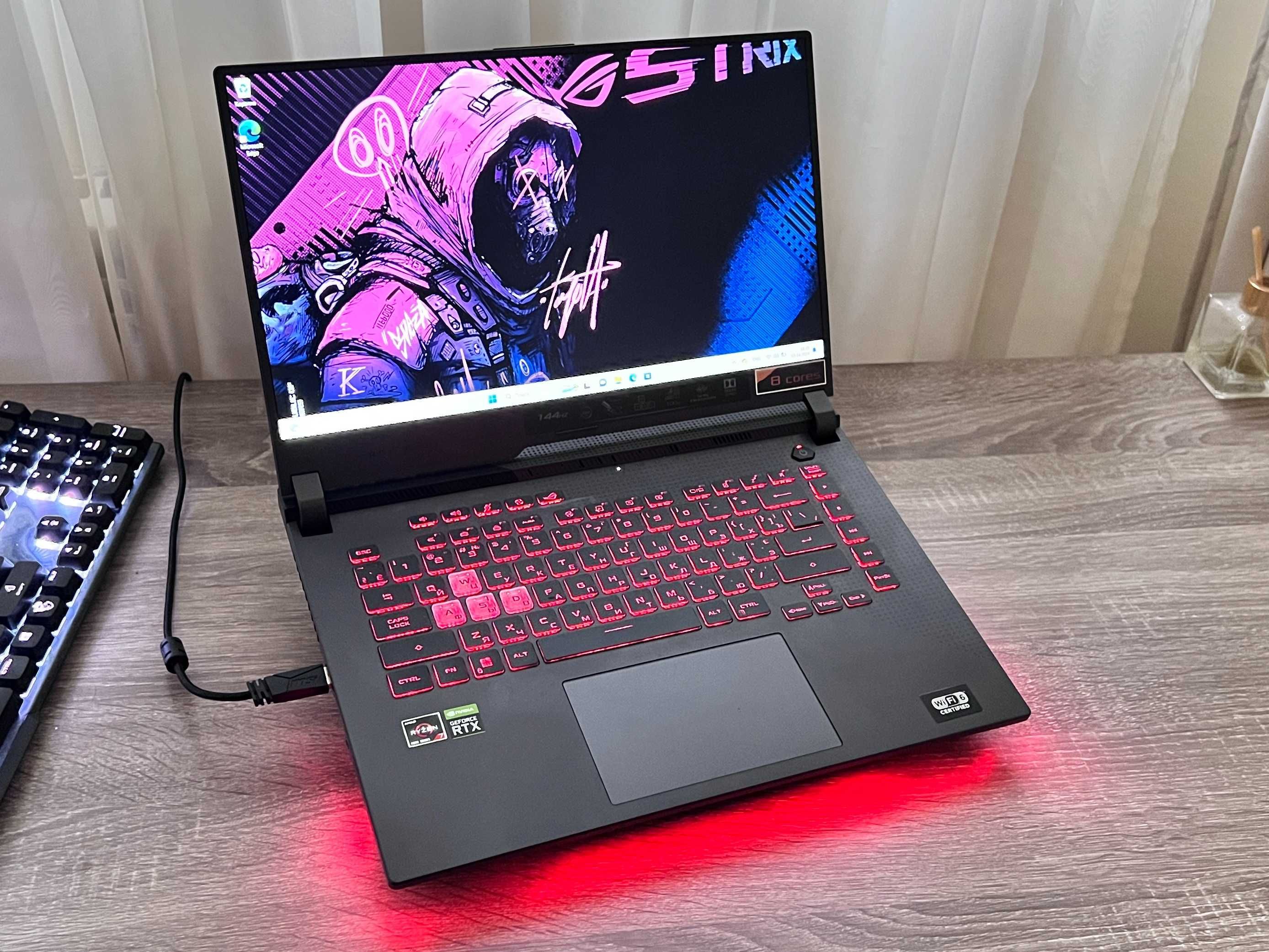 140w RTX! Игровой ноутбук Asus ROG Strix G15 (RTX 3060, 3050Ti ,4060 ...