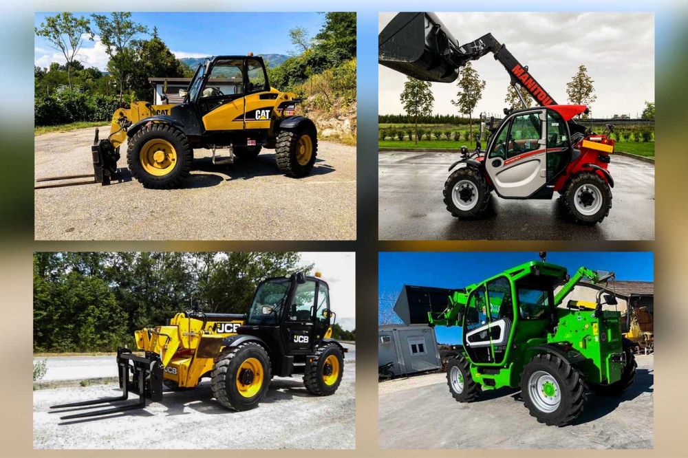 Телескопічні навантажувачі JCB, Manitou, CAT, Merlo.: 29 900 ...