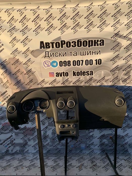 Бампер передній Рестайл Нисан Кашкай Nissan Qashqai j10: 100 ...