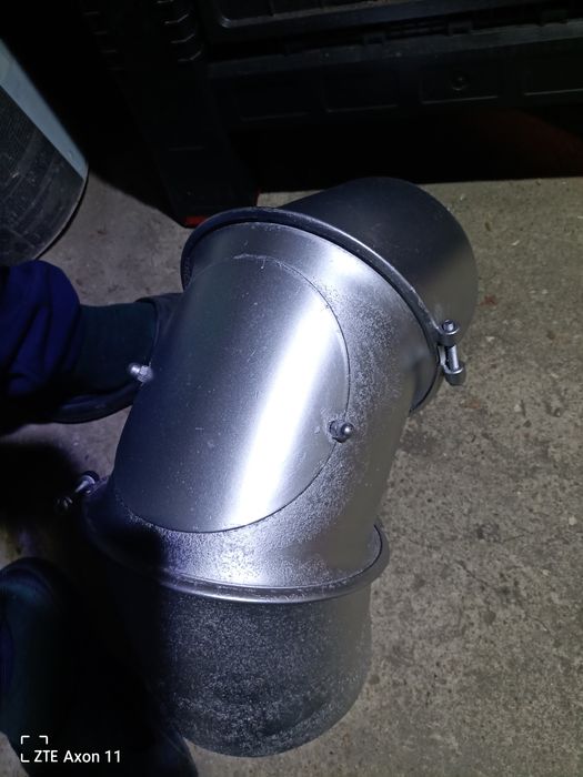 Kolano spalinowe Art-Metal kolano_fi160-90st nastawne 3 segmentowe 160 Lutomiersk • OLX.pl