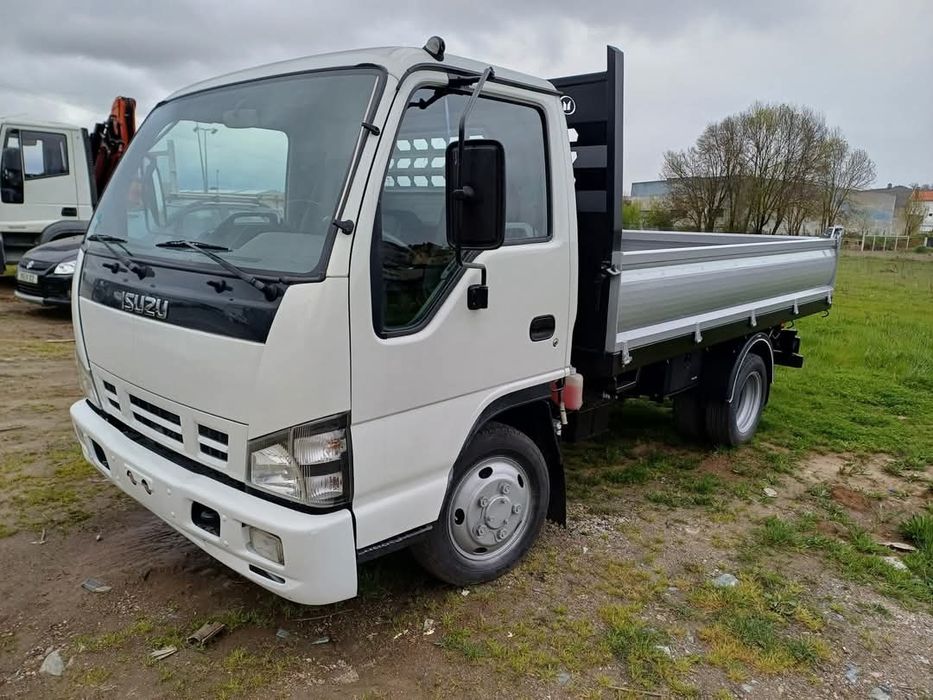 ISUZU 'NPR' [TRI-Basculante] • 3.0L》150HP • Ligeira Águas Santas • OLX.pt