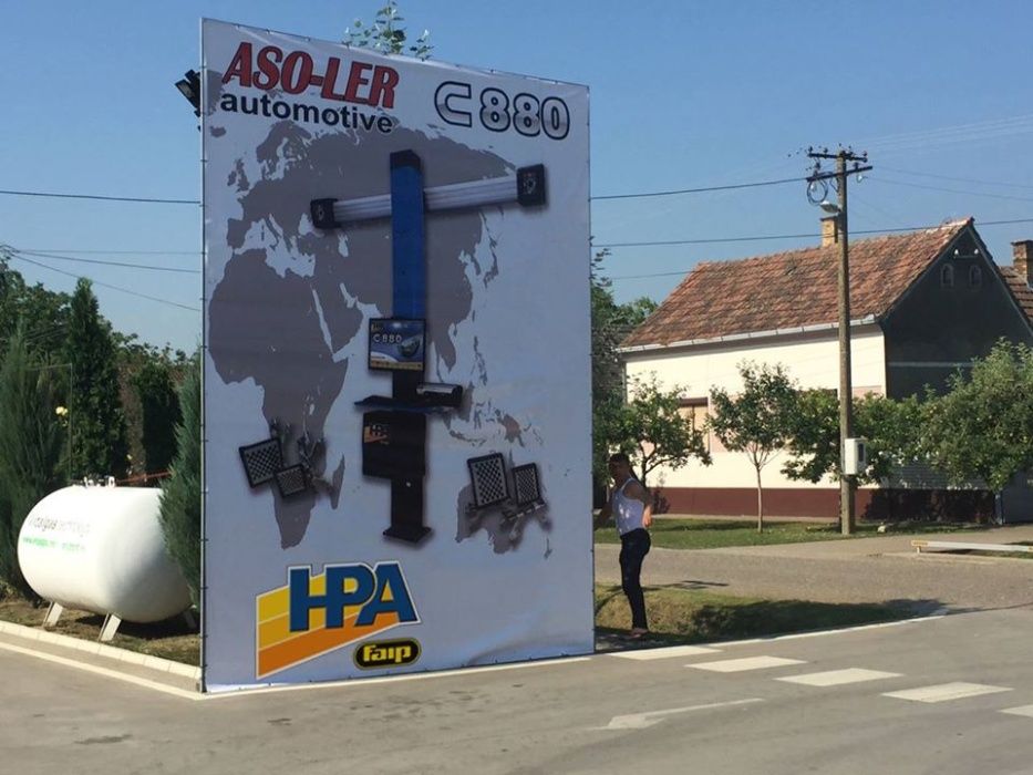 HPA C880 Стенд развал-схождения выстовочный вариант: 6 300 € - Інше обладнання Дніпро на Olx