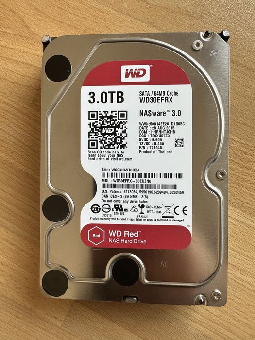 Disco HDD Western Digital Red NAS 3TB Parque das Nações • OLX.pt