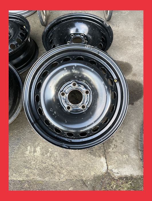 ‼️ 5* 114,3r16 Renault Megane Scenik диски металеві штампи: 950 грн. - Диски Калуш на Olx