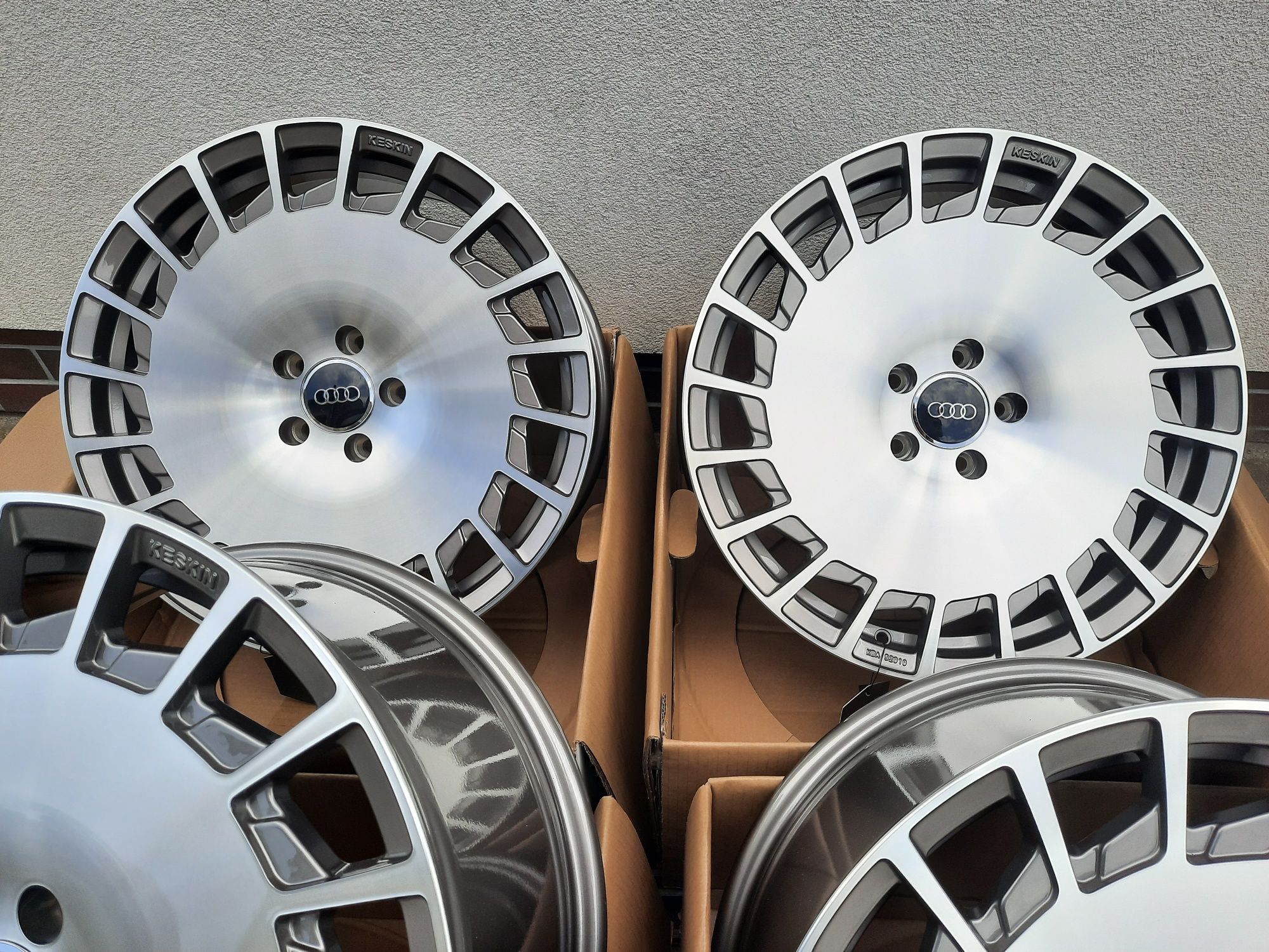 Alufelgi Nowe 19 Audi 5x112 A3 A4 B6 B7 B8 B9 A6 C5 C6 Q3 Tt Keskin