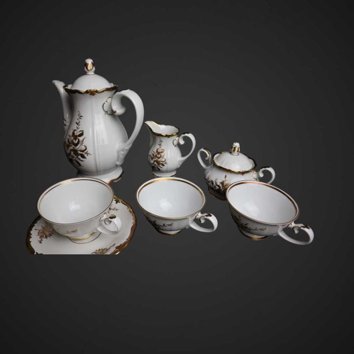 Serwis Reichenbach Fine China made in GDR b4/022410 Warszawa Ursus • OLX.pl