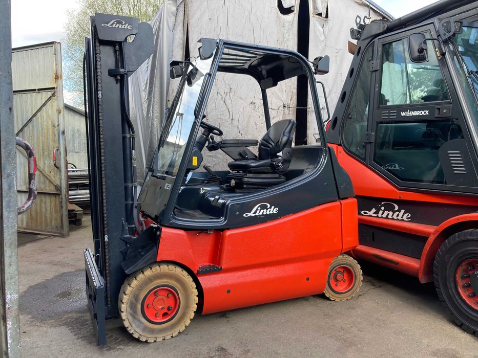 Linde E25 -336, 2005r super stan, 4 hydrauliki wózek E16 E20 E30 ...