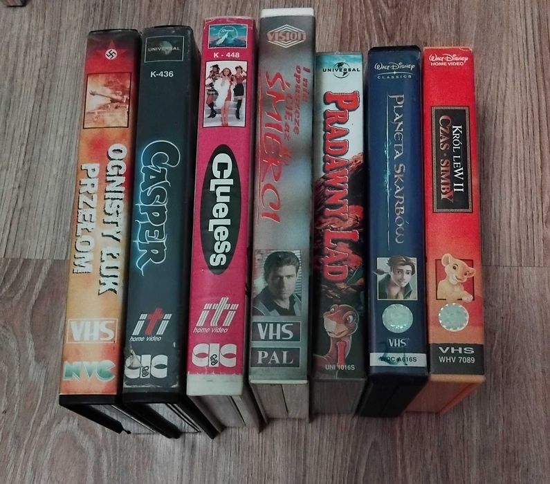 Kasety vhs sprzedam Krosno Odrzańskie • OLX.pl
