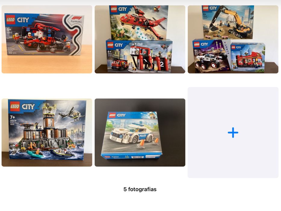 LEGO CITY 60239/60407/60413/60414/60419/60420/60431/60443 Laranjeiro E ...