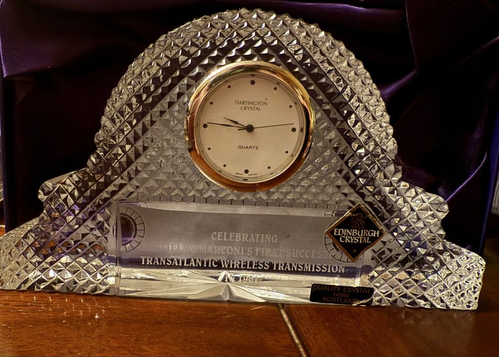 Kryształowy zegarek Edinburgh Crystal Suwałki • OLX.pl