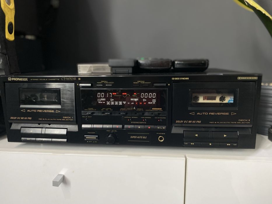 Magnetofon pioneer CT W701r Luszowice • OLX.pl