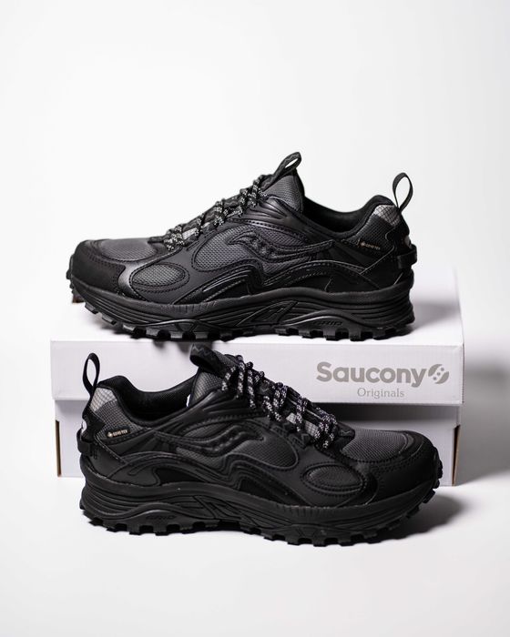 Мужские кроссовки Saucony GRID AURA X GTX S70925-1 Black Gore-Tex: 7 ...