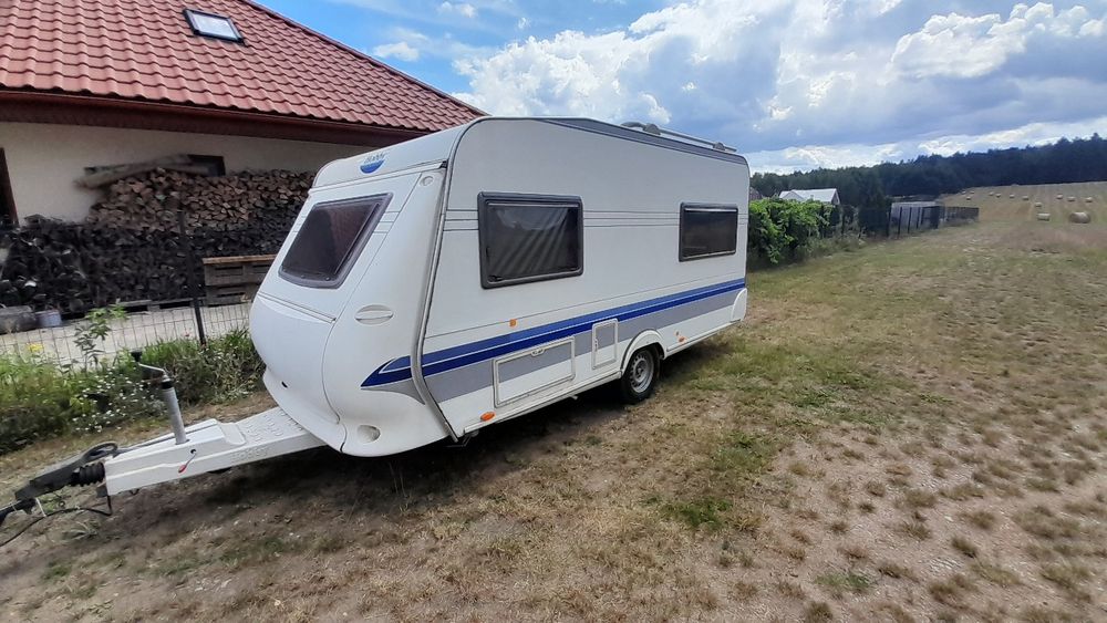 Hobby 440 z 2004r,przedsionek,klima,antena +auto Białystok Zawady • OLX.pl