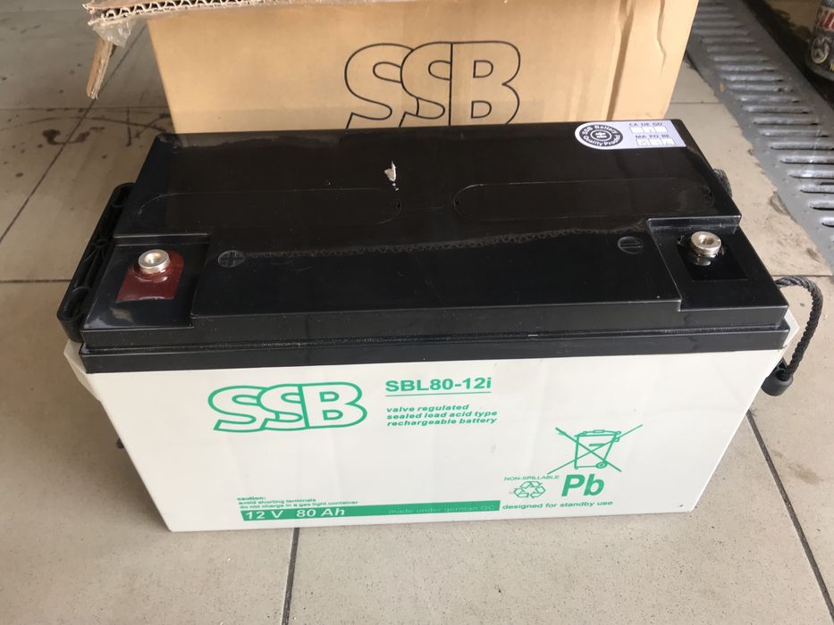 Акумулятор гелевий SSB 12v 80ah: 6 000 грн. - Інша техніка для дому ...