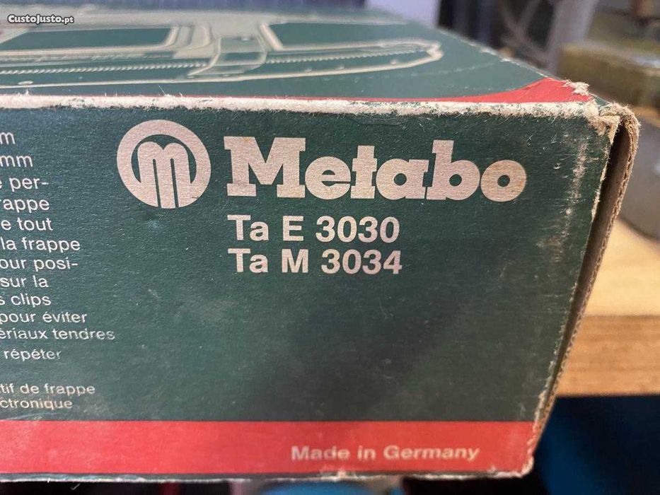 Agrafador-pregador elétrico METABO TAE 3030 Quarteira • OLX Portugal
