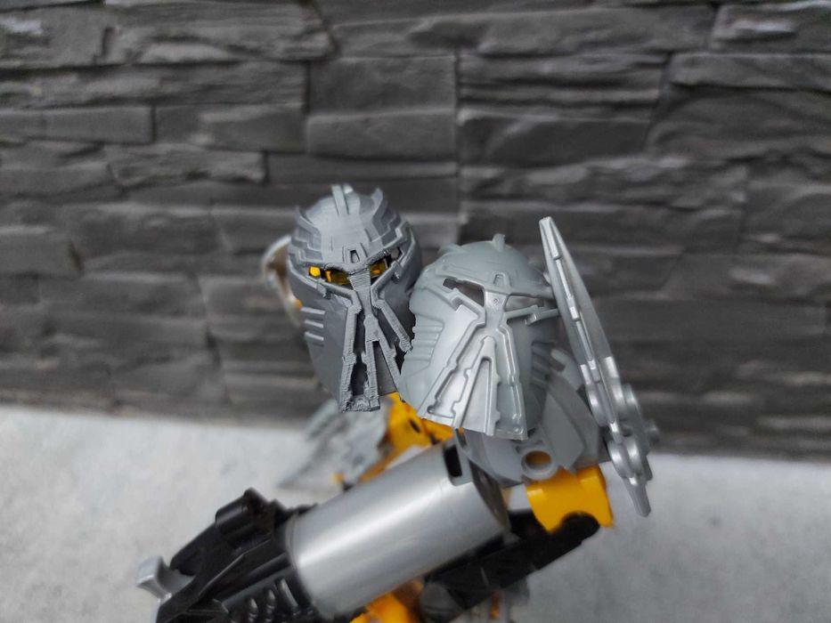 Lego Bionicle Maska Życia (Toa Ignika Grey) Druk 3D Wejherowo • OLX.pl